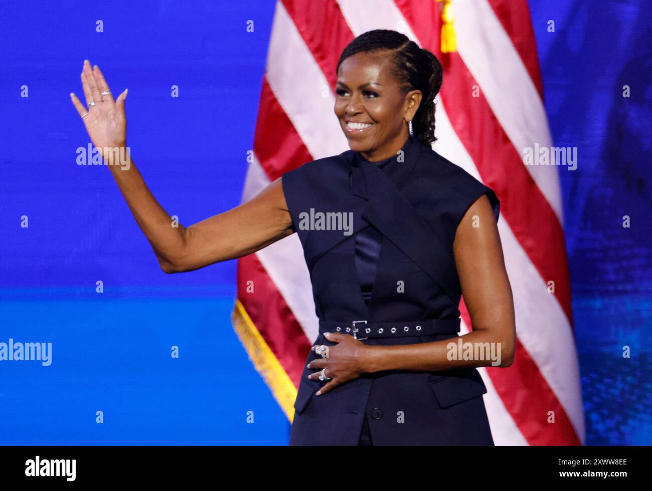 Chicago, United States. 20th Aug, 2024. Former First Lady Michelle ...