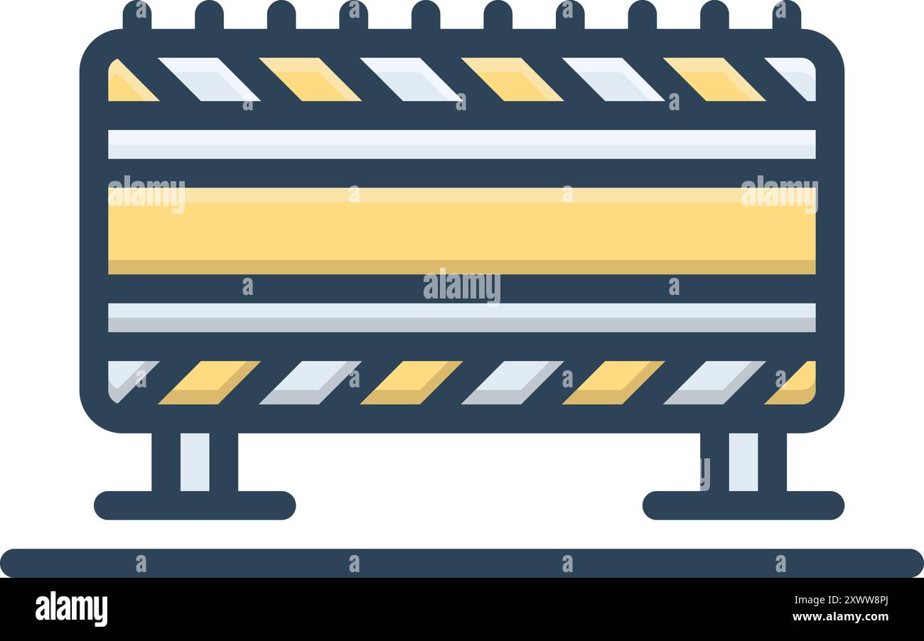 Icon for barrier, safety Stock Vector Image & Art - Alamy