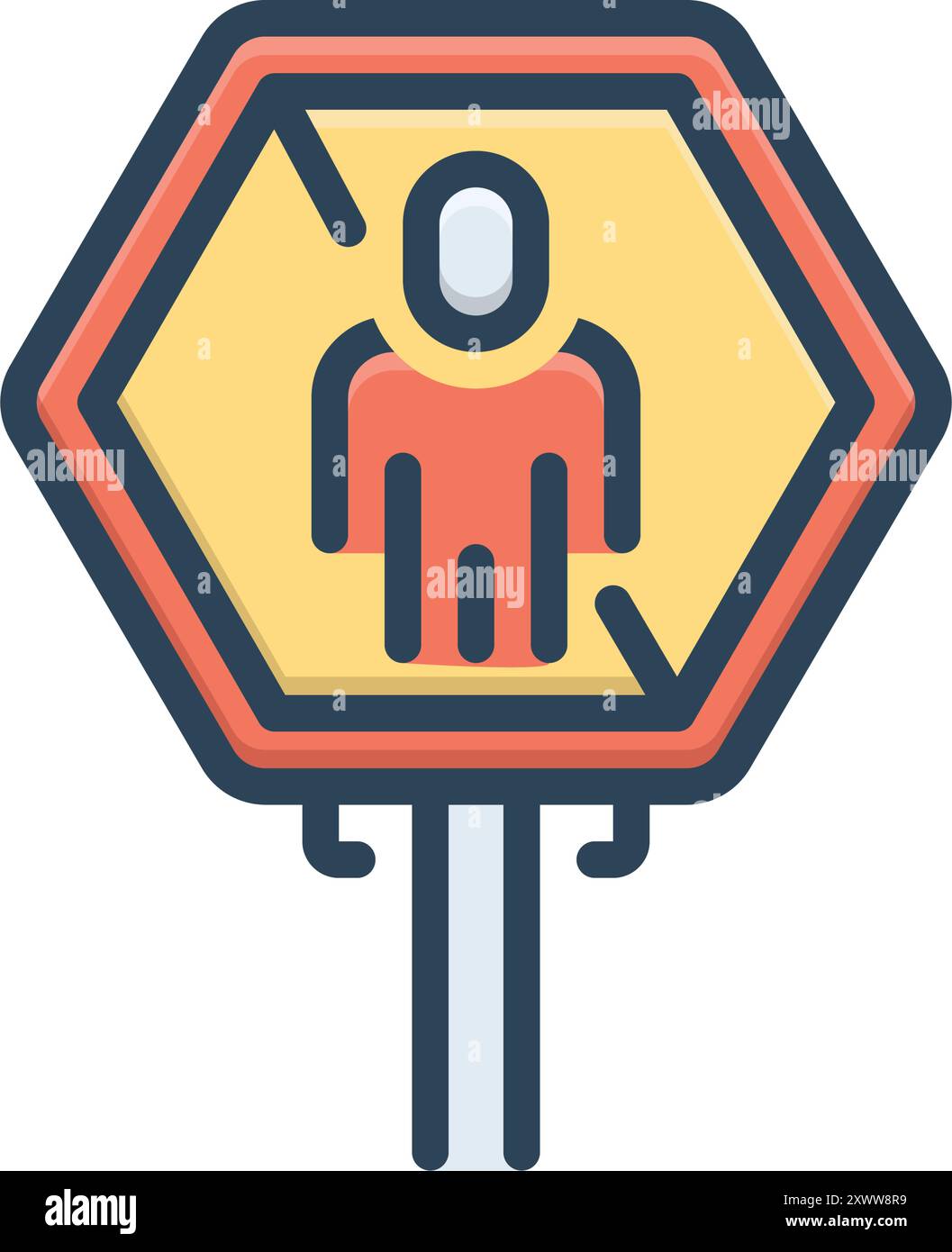 Icon for no entry, no Stock Vector Image & Art - Alamy