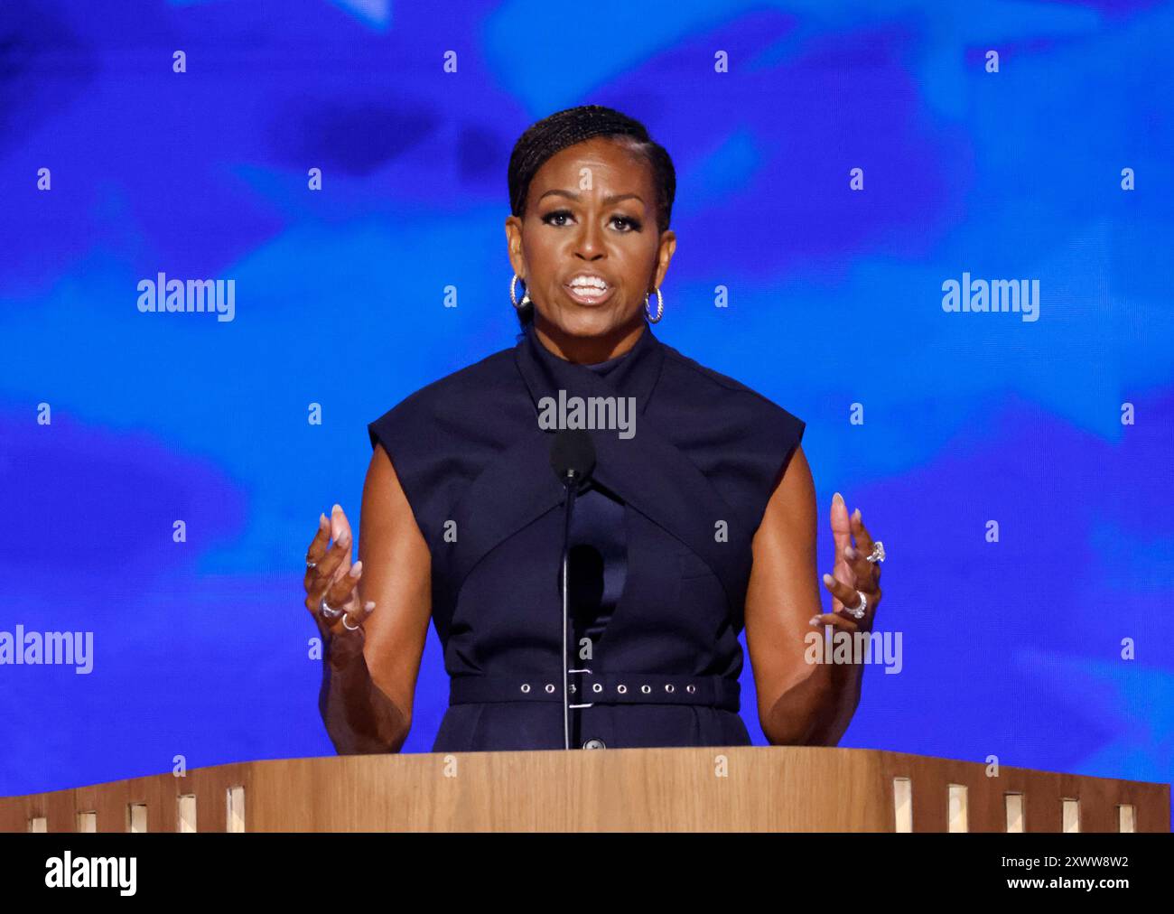 Chicago, United States. 20th Aug, 2024. Former First Lady Michelle ...