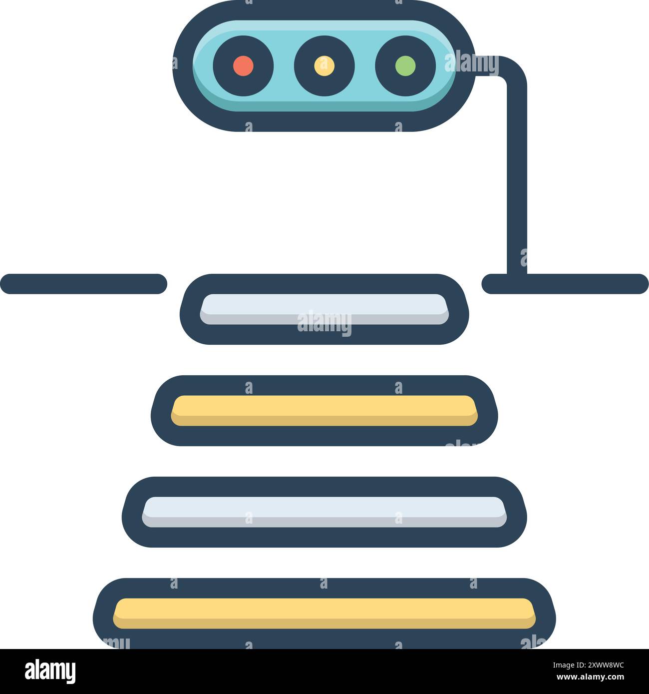 Icon for cross walk, pavement Stock Vector Image & Art - Alamy