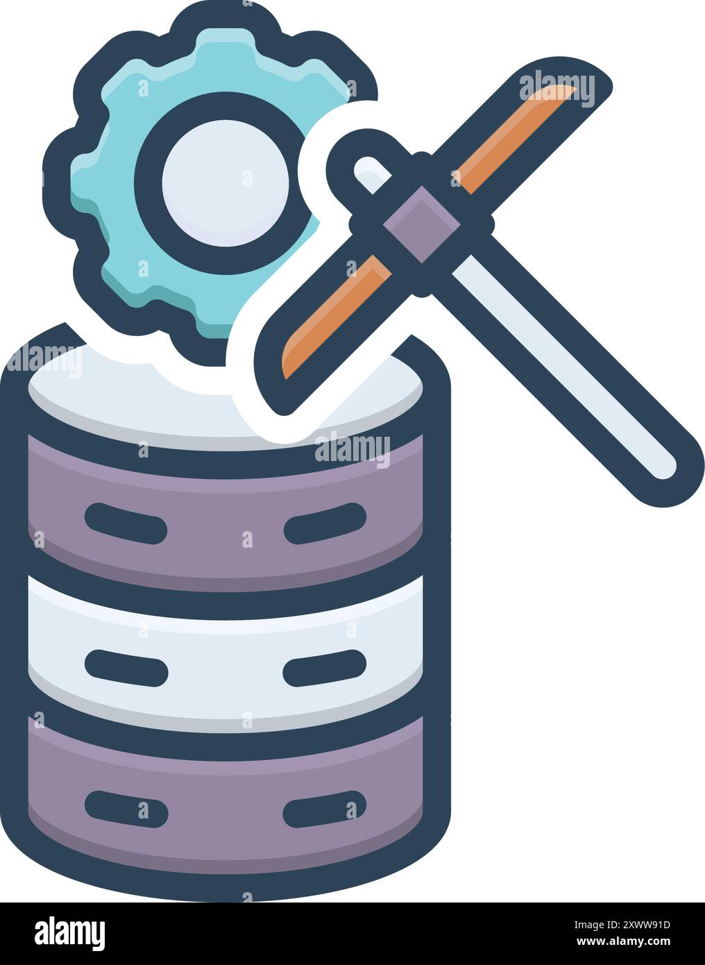 Icon for data mining, data Stock Vector Image & Art - Alamy