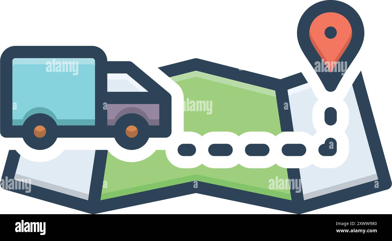 Icon for delivery location, delivery Stock Vector Image & Art - Alamy