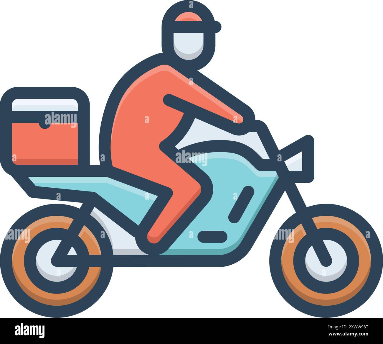 Dispatch rider vector vectors hi-res stock photography and images - Alamy