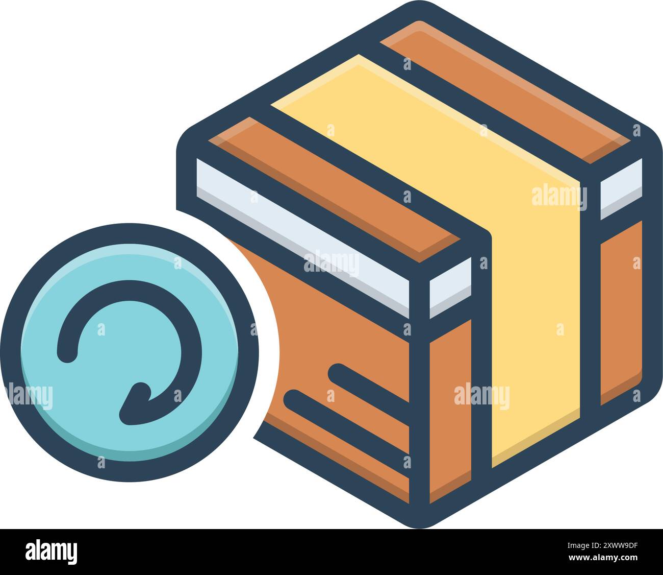 Returning order Stock Vector Images - Alamy