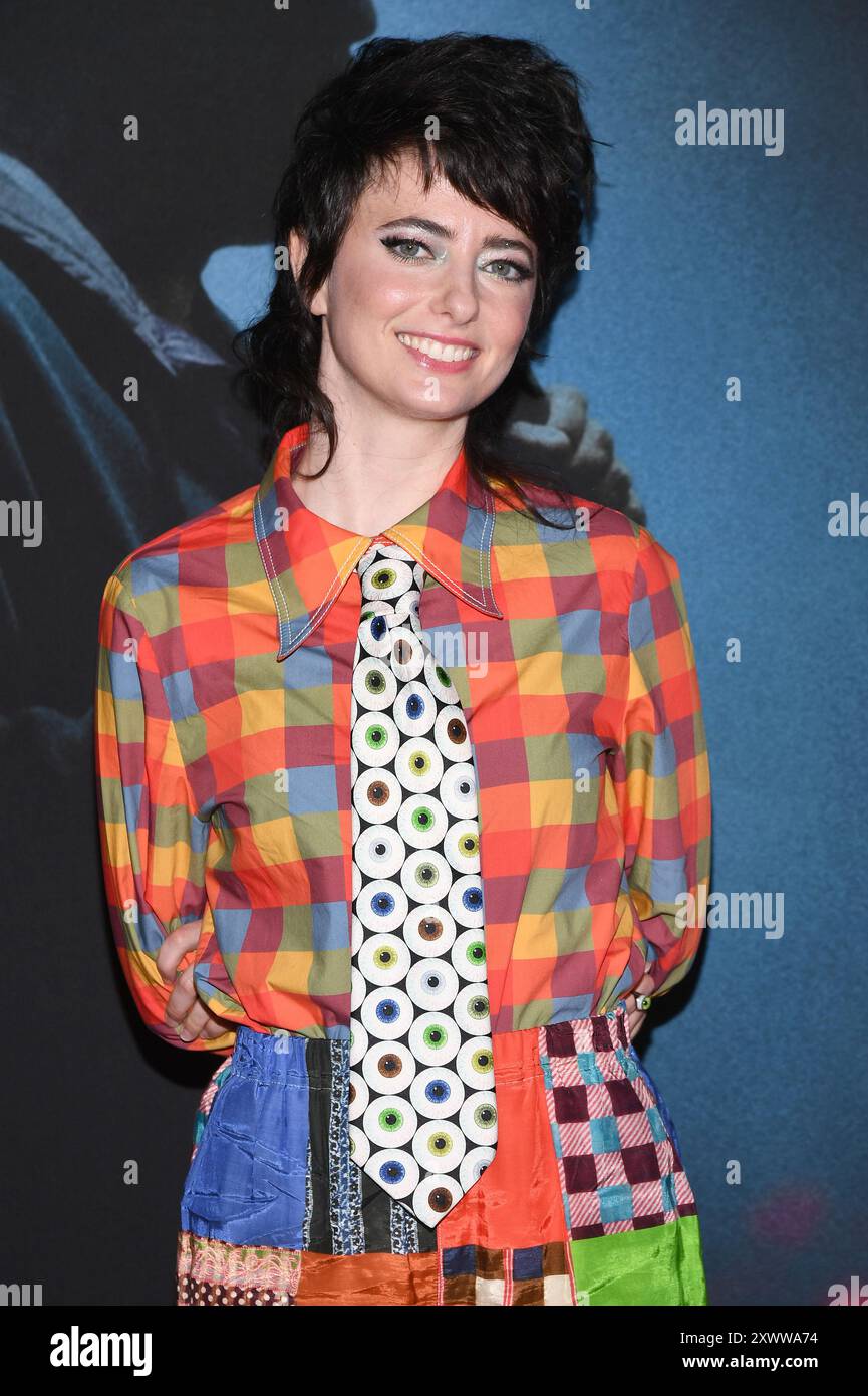 New York, USA. 20th Aug, 2024. Actress Sarah Sherman attends 'Adam ...