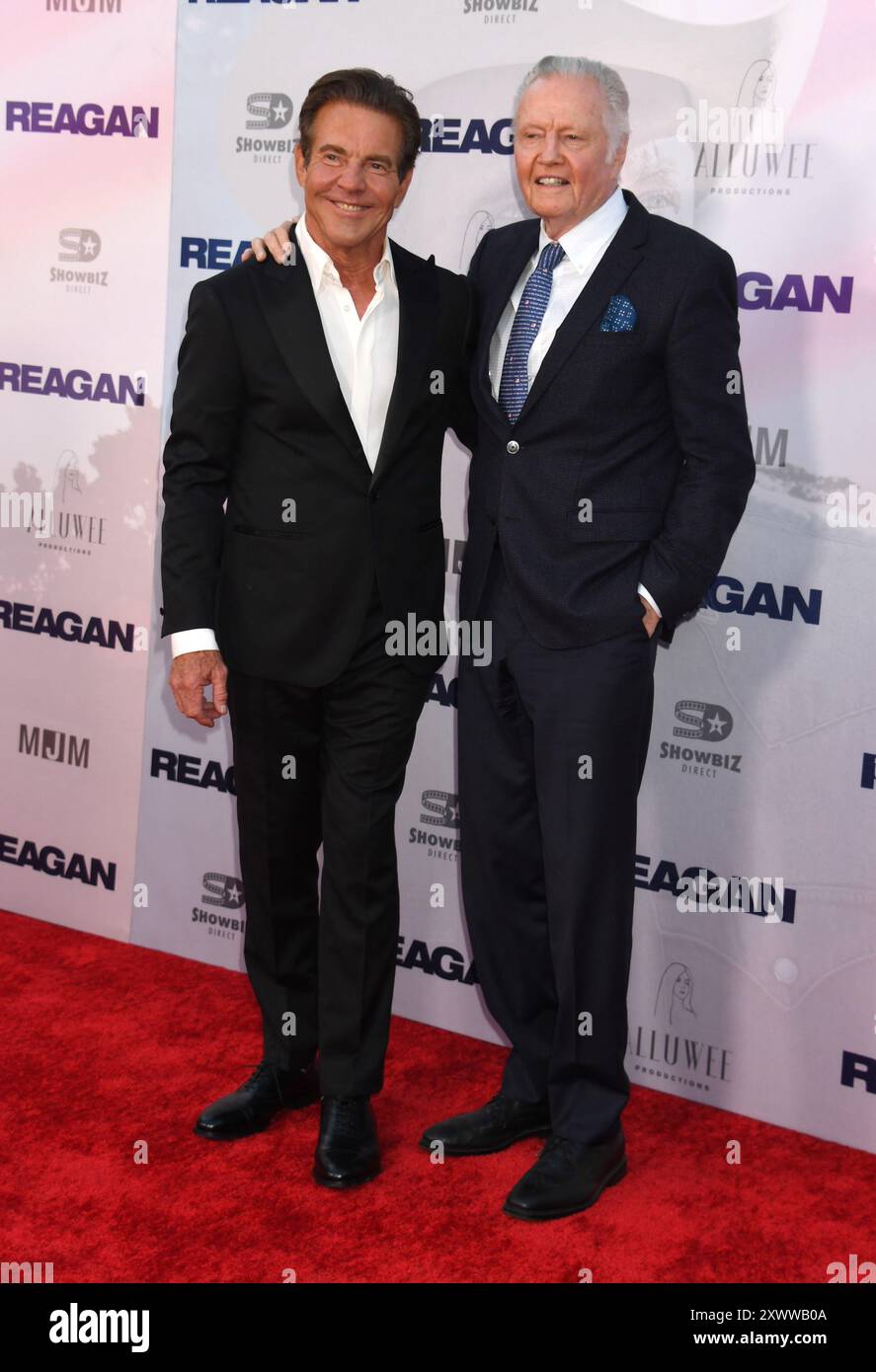 Hollywood, Ca. 20th Aug, 2024. Dennis Quaid and Jon Voight at the LA ...
