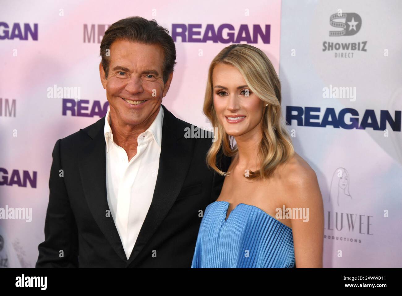 Hollywood, Ca. 20th Aug, 2024. Dennis Quaid and Laura Savoie Quaid at ...