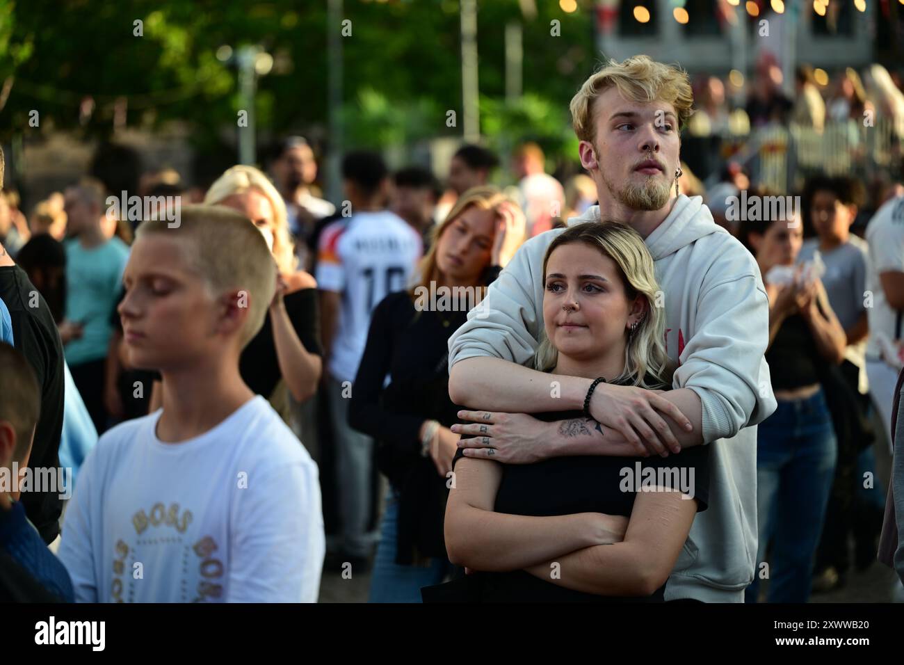 People on the street during the annual Malmö festival Stock Photo - Alamy