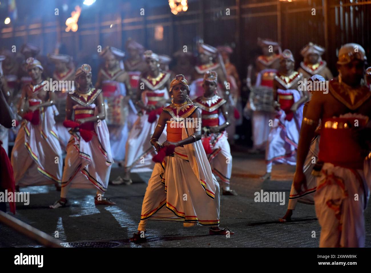 Kandy, Sri Lanka. 19th Aug, 2024. The Esala Perahera in Kandy, one of ...