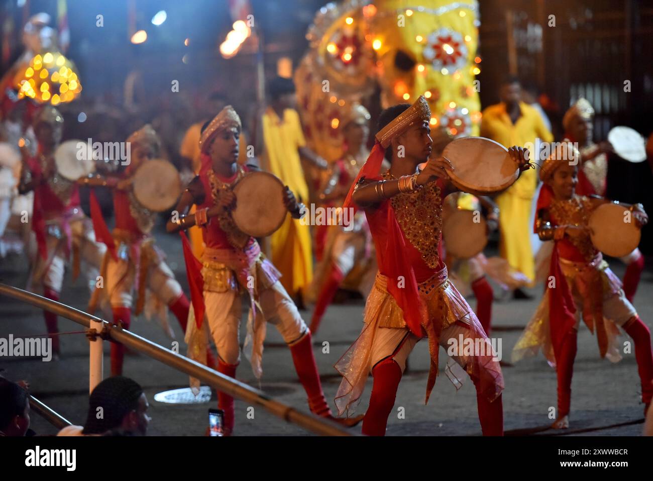 Kandy, Sri Lanka. 19th Aug, 2024. The Esala Perahera in Kandy, one of ...