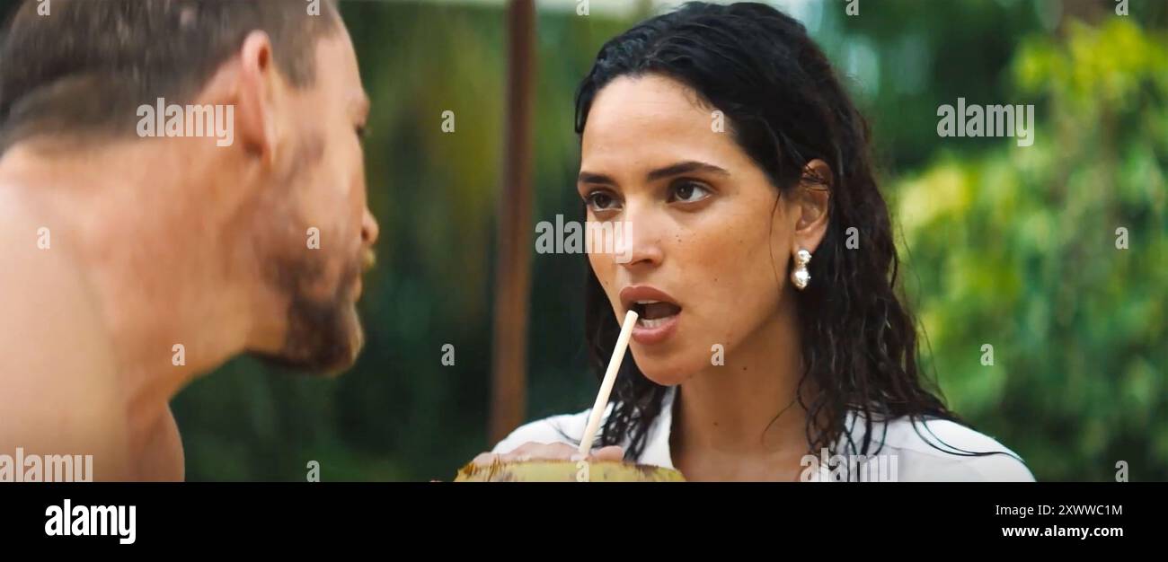 USA. Adria Arjona in Blink Twice (C. MGM/Warners) is a 2024 American ...