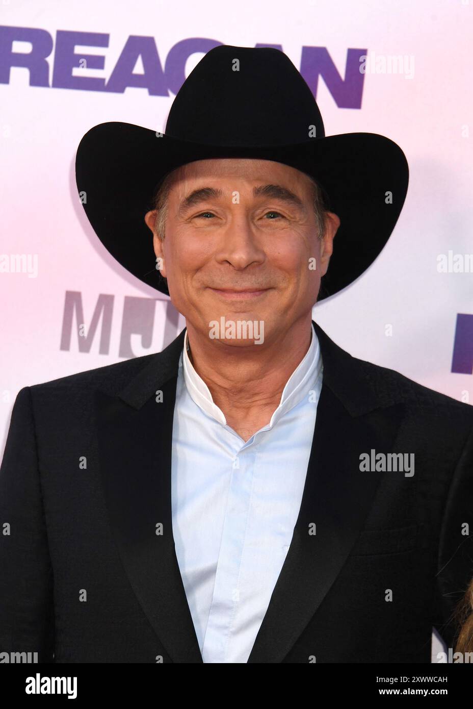 Hollywood, Ca. 20th Aug, 2024. Clint Black at the LA premiere of Reagan ...