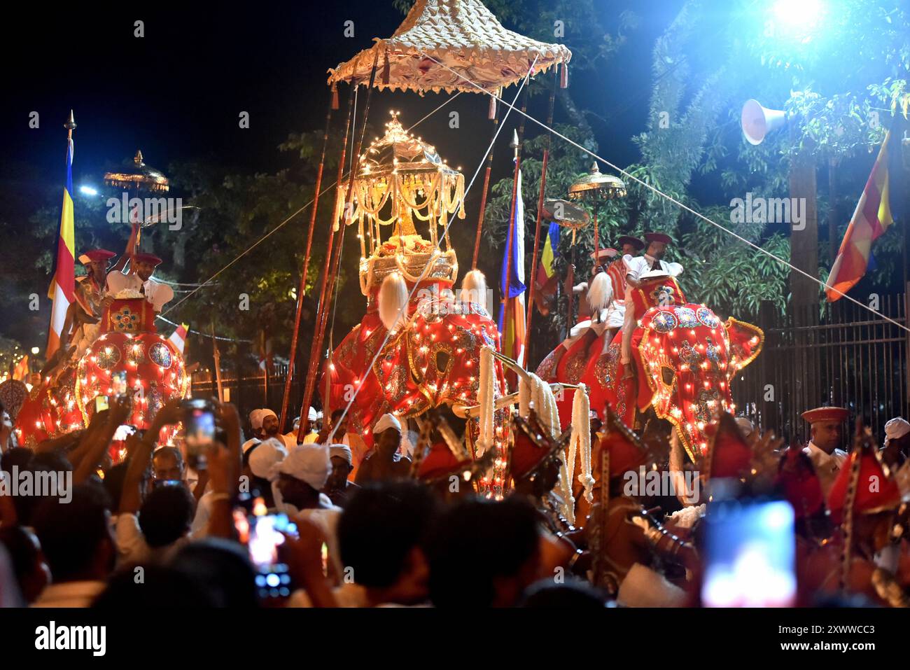 Kandy, Central Province, Sri Lanka. 19th Aug, 2024. The Esala Perahera ...