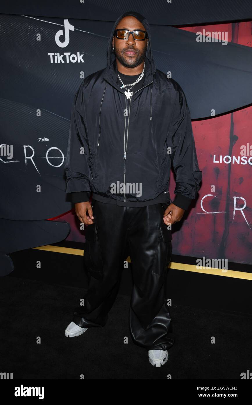 New York, USA. 20th Aug, 2024. Mike WiLL Made-It attending The Crow ...