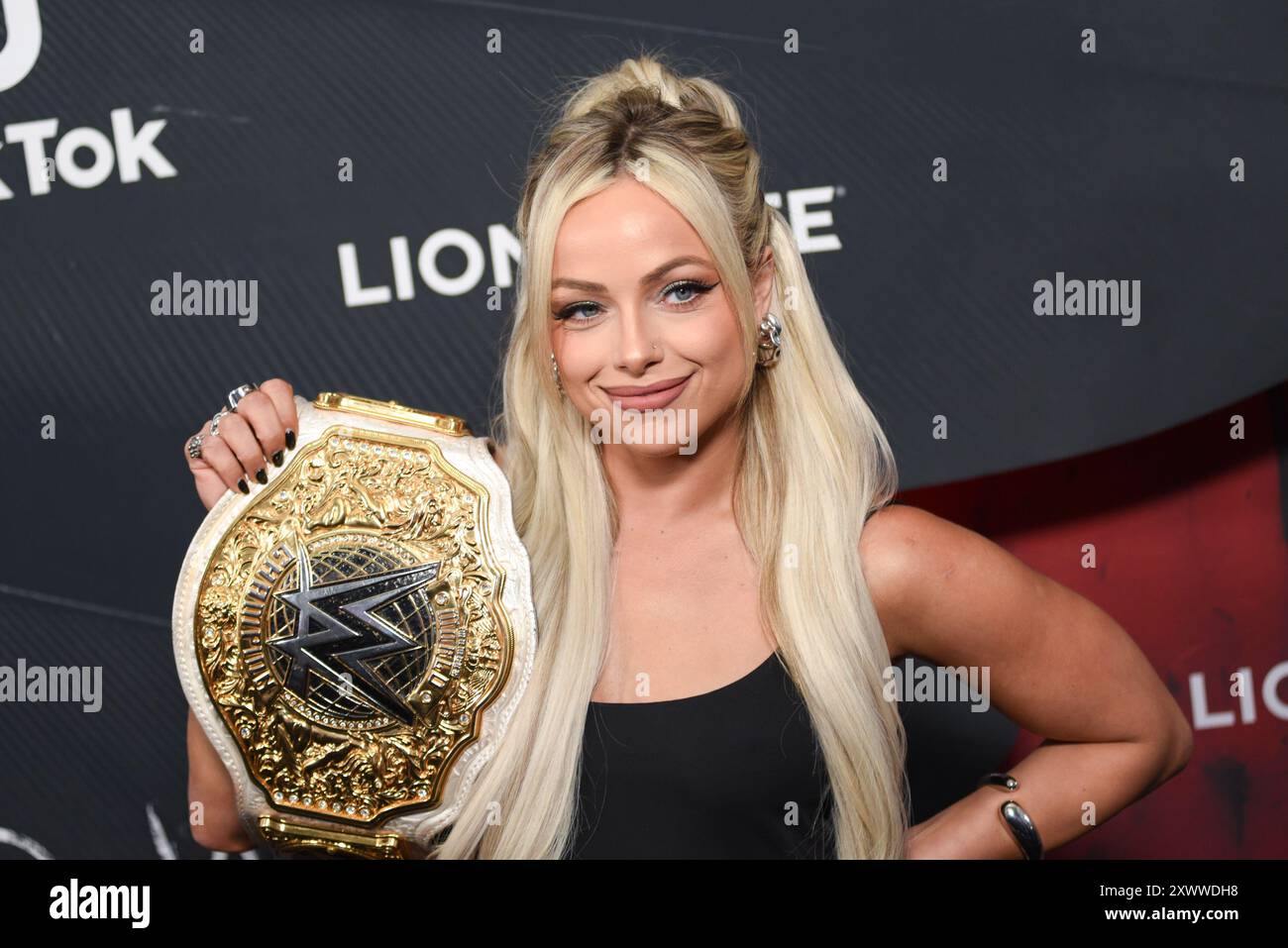 New York, USA. 20th Aug, 2024. Liv Morgan attending The Crow film ...