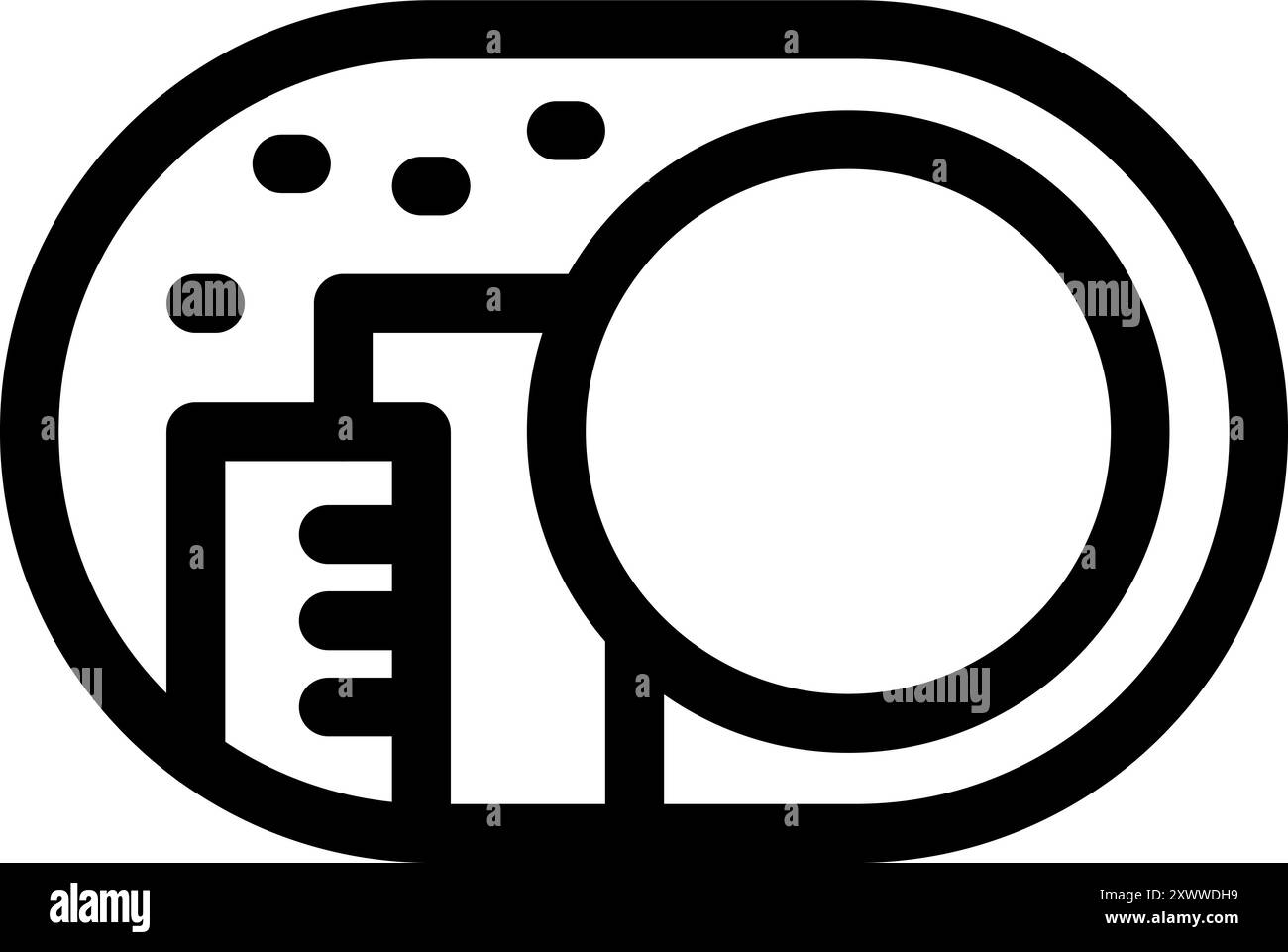 Magnetic Resonance Imaging Scanner Showing Internal Organs And Bones Stock Vector Image And Art