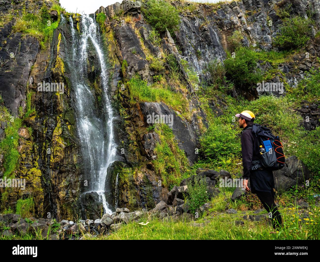 Three levels of waterfall hi-res stock photography and images - Alamy