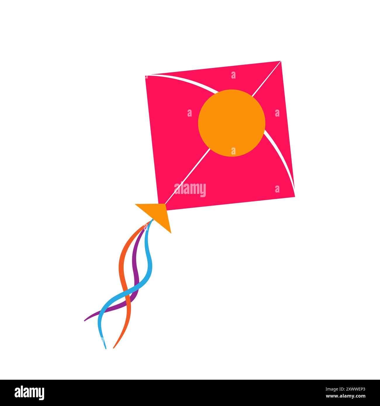 Makar sankranti kid kite Stock Vector Images - Alamy