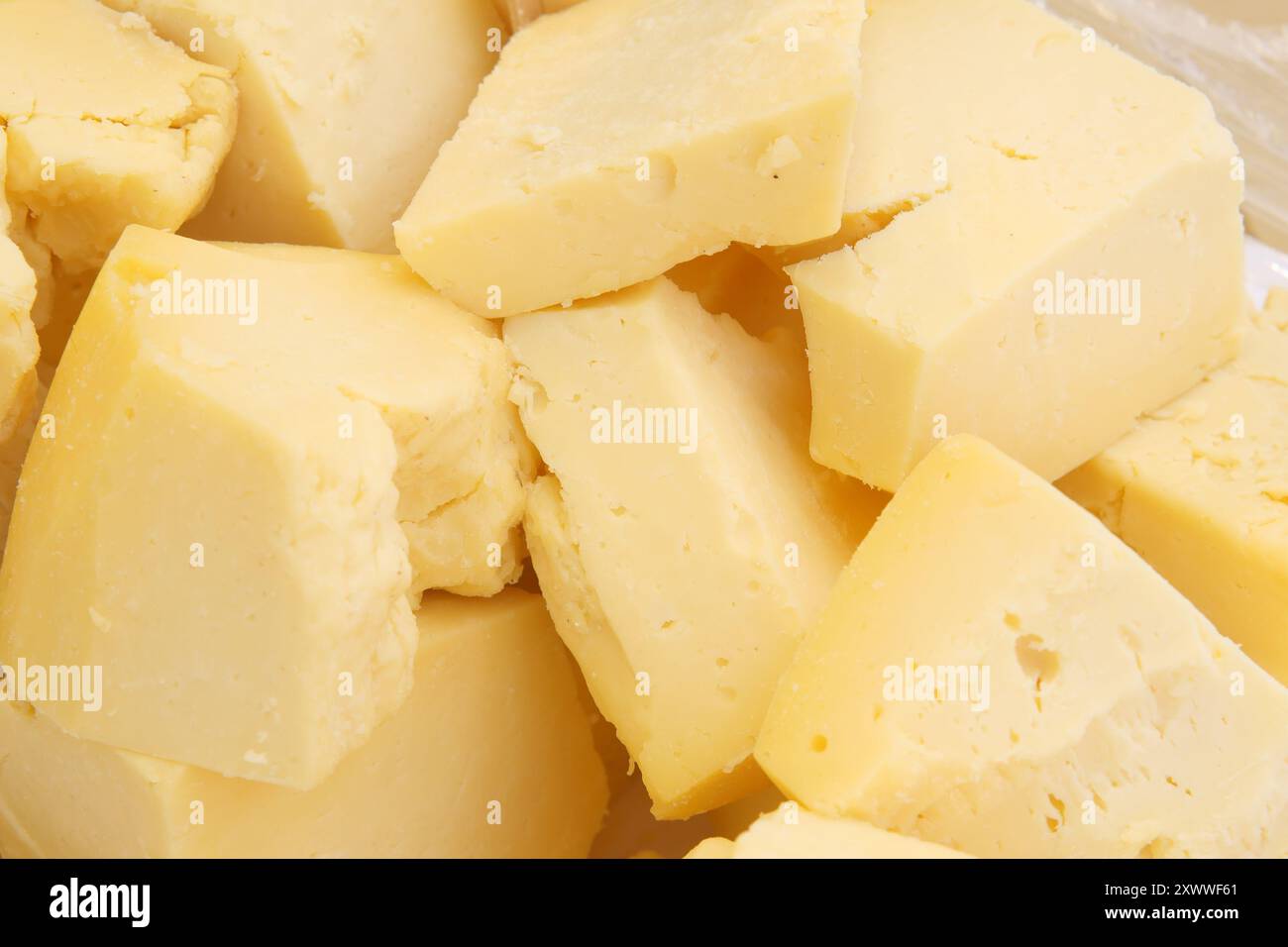 many type of cheeses on shop window Stock Photo - Alamy