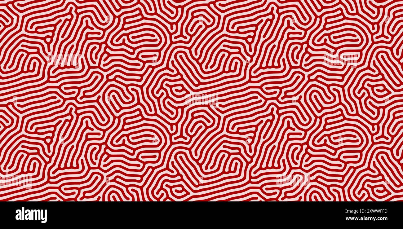 Turing Diffusion Effect Vector Abstract Background Fabric Seamless