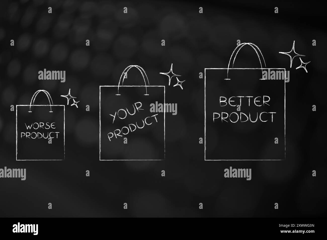 Product positioning Black and White Stock Photos & Images - Alamy