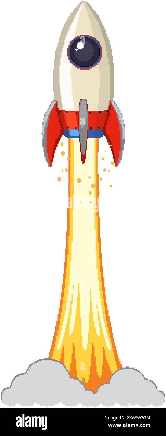 Ignition and launch Cut Out Stock Images & Pictures - Alamy