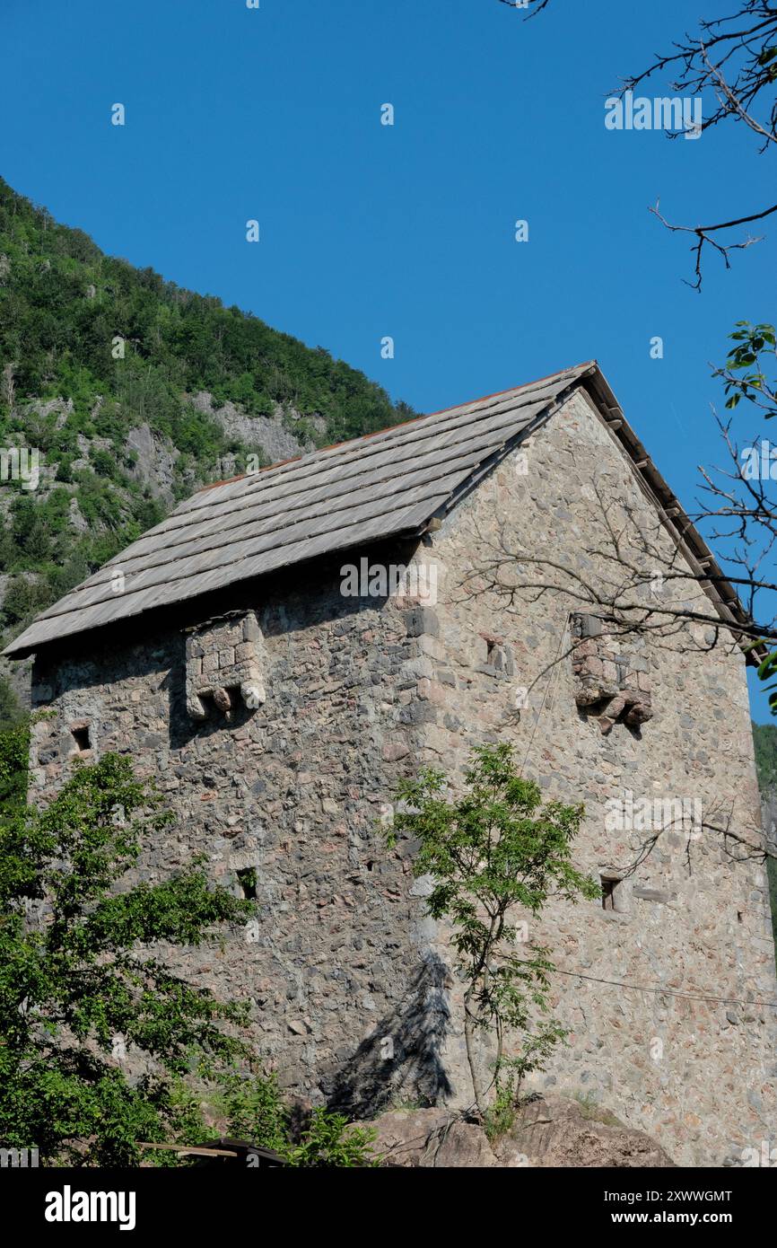 The Nicoll Kolçeku Kulla (tower house) for blood feuds, Peaks of the ...