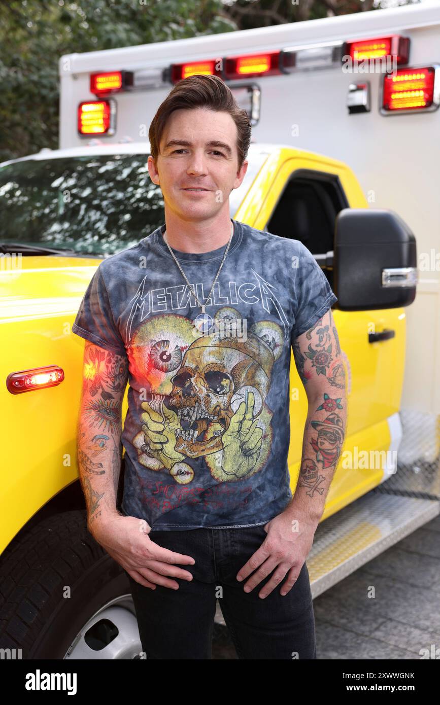 August 20, 2024, Mexico City, Ciudad de Mexico, Mexico: Drake Bell ...