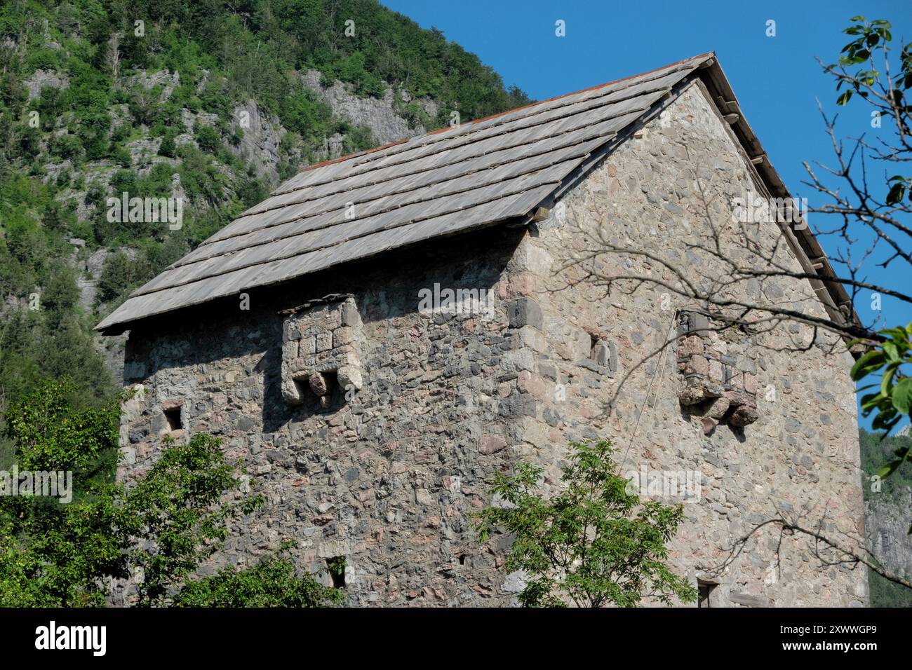 The Nicoll Kolçeku Kulla (tower house) for blood feuds, Peaks of the ...