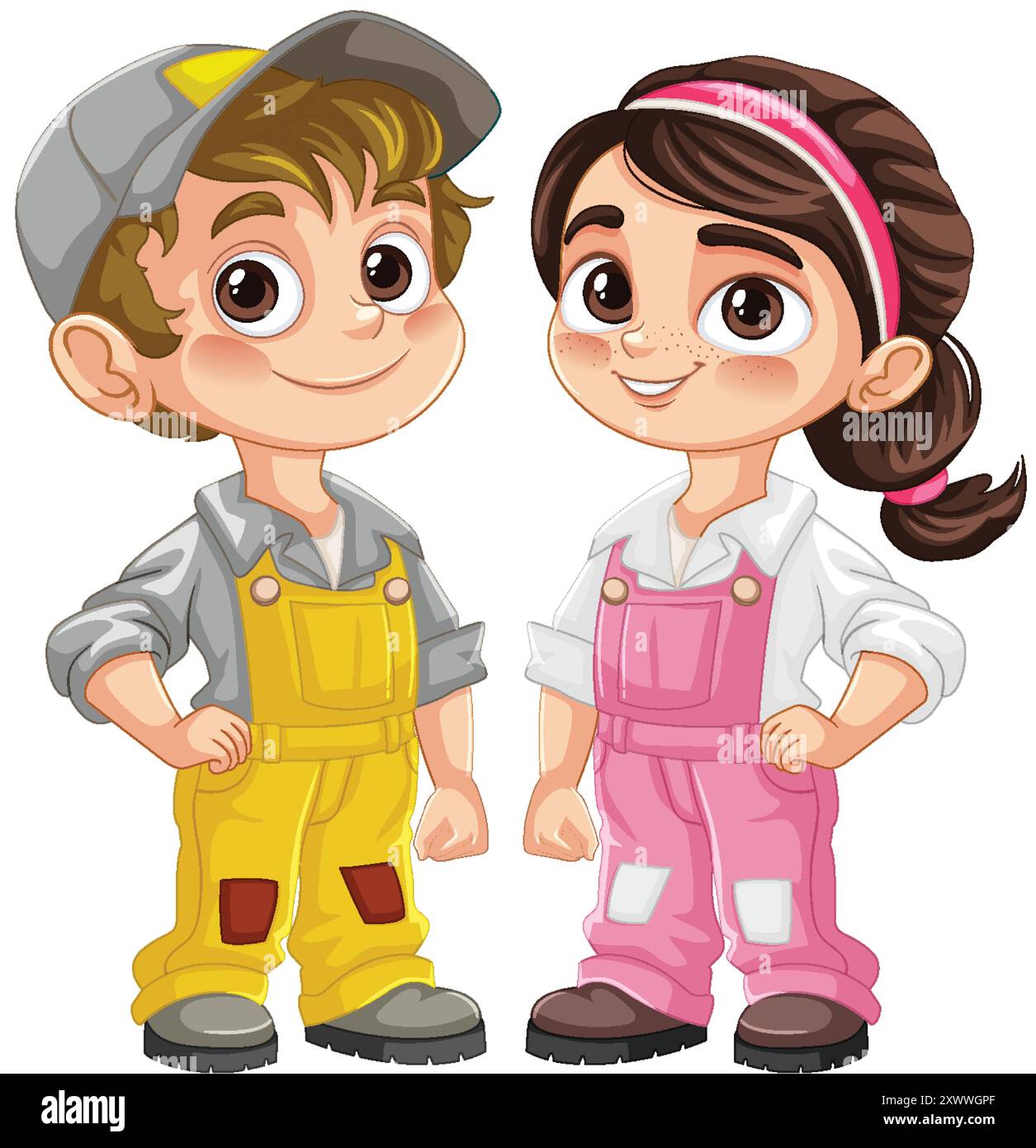Overalls uniforms hi-res stock photography and images - Alamy