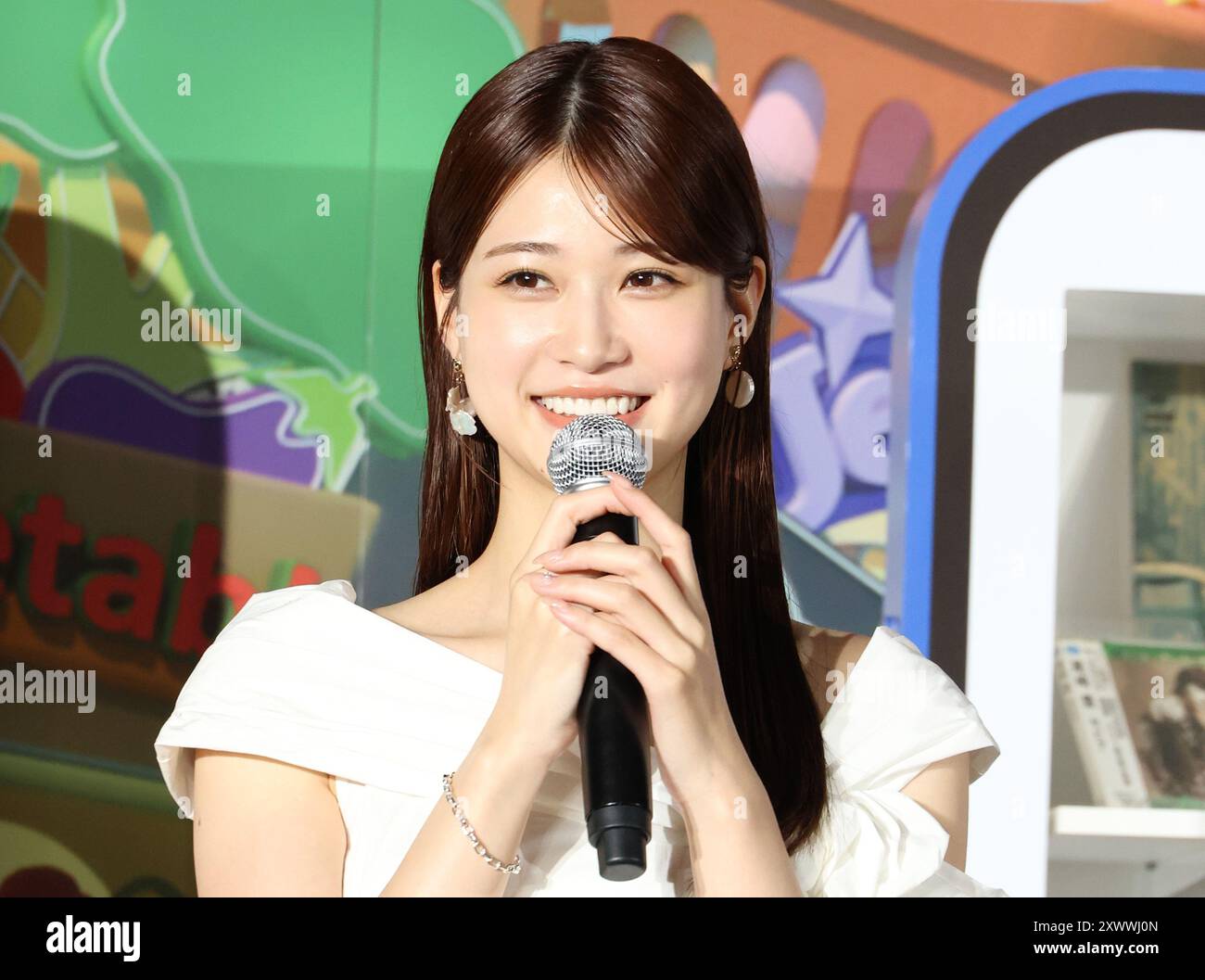 August 21, 2024, Tokyo, Japan - Japanese model Meru Nukumi attends a ...