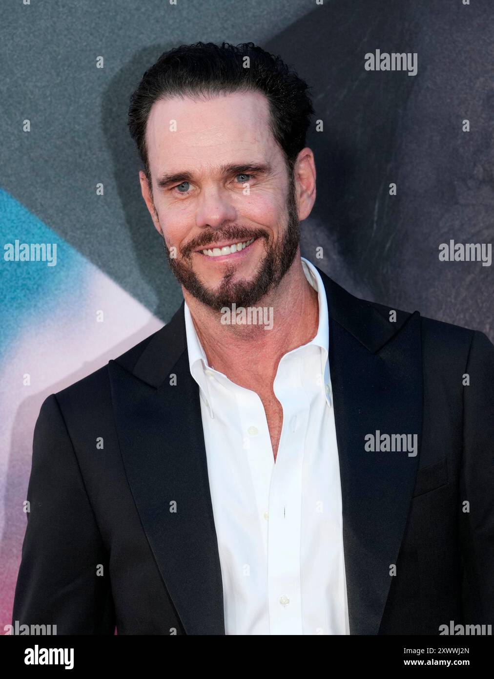 Kevin Dillon poses at the premiere of the film "Reagan" at the TCL ...