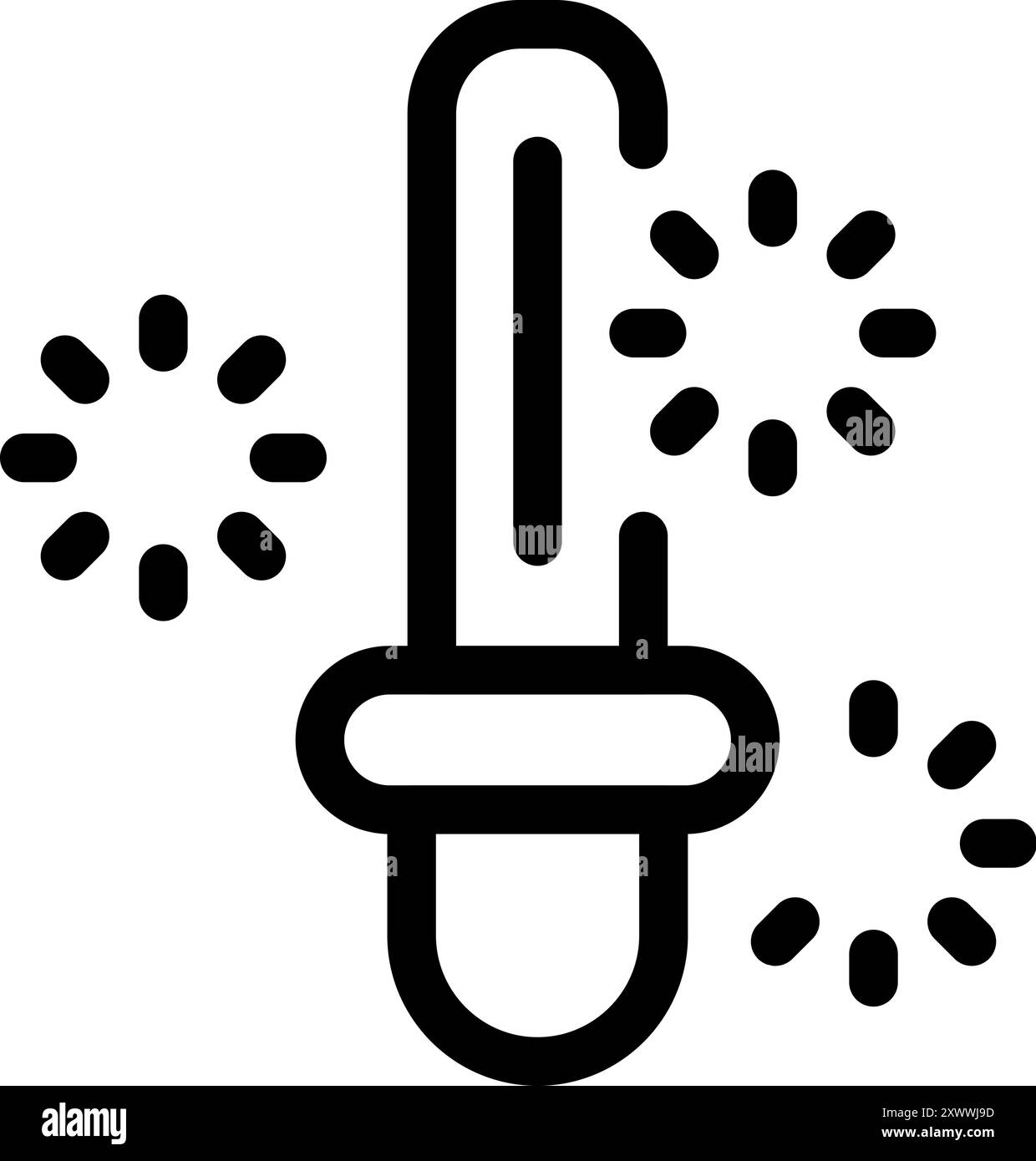 Uv Lamp Emitting Ultraviolet Light Disinfecting And Sterilizing