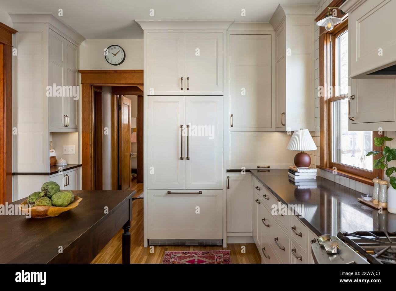 Sherwin williams stucco color on cabinets hi-res stock photography and ...