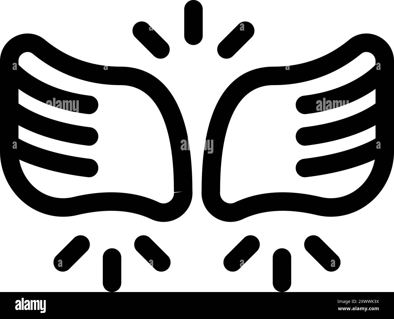 Faith spreading Black and White Stock Photos & Images - Alamy