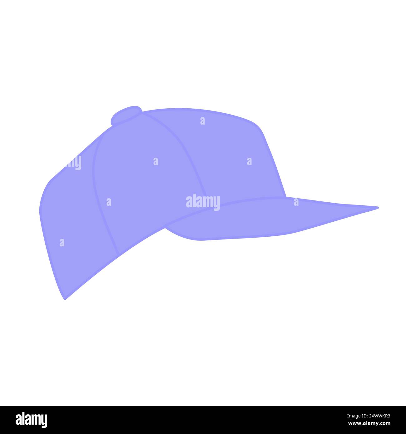 Sports team cap Stock Vector Images - Alamy