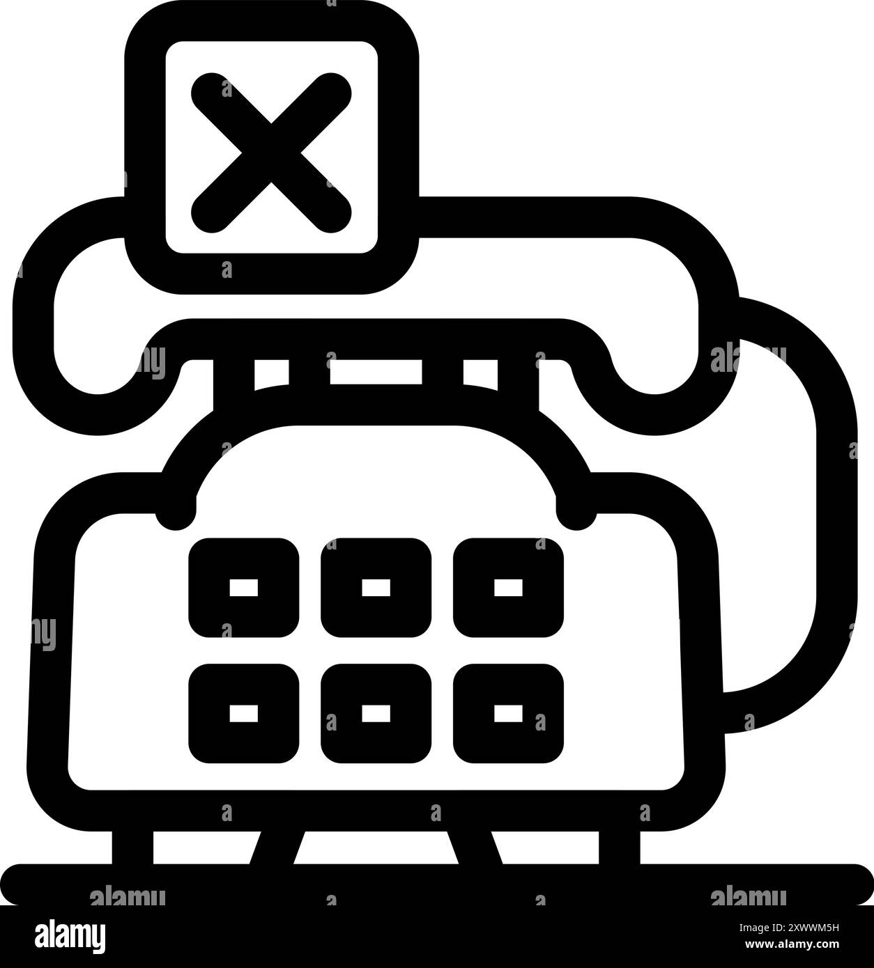Old ring tone Stock Vector Images - Alamy