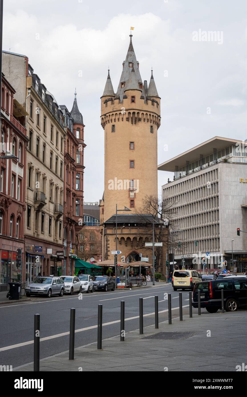 The Eschenheimer Turm (Café Eschenheimer Turm), Gothic Tower in ...