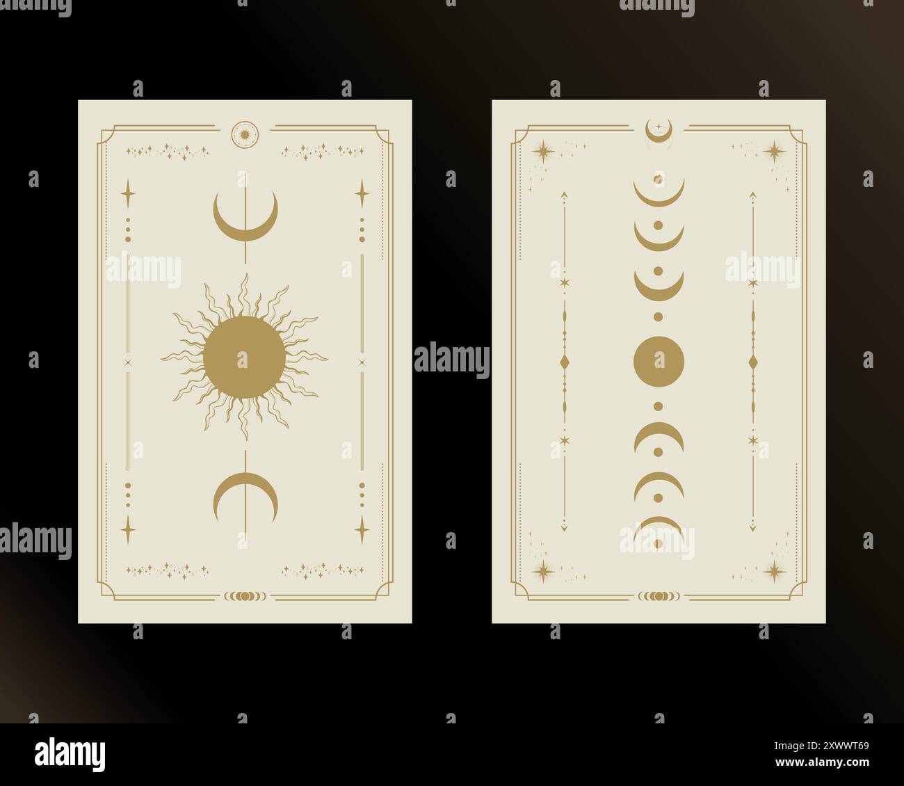 Divination in art Stock Vector Images - Alamy
