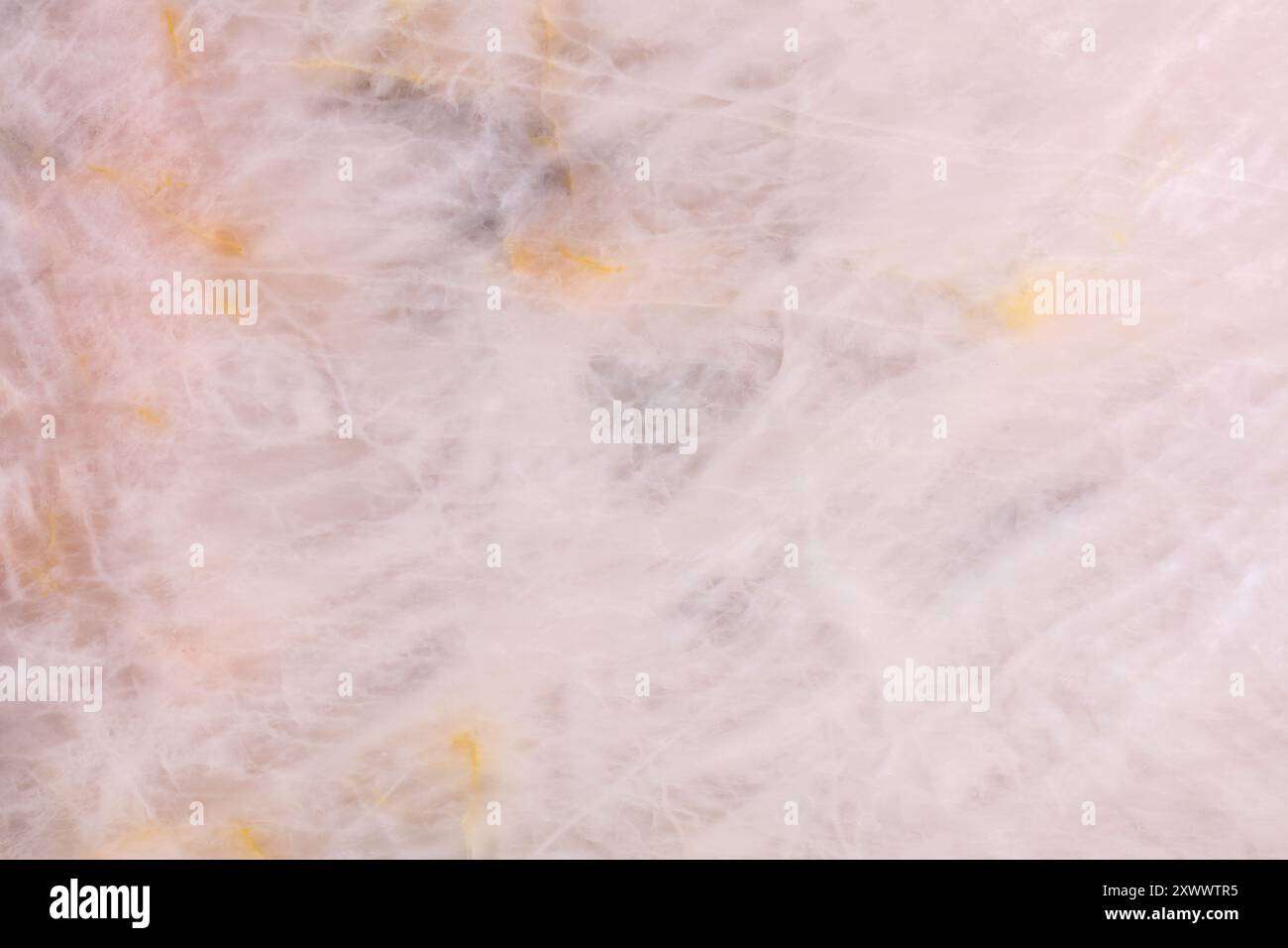 Natural quartzite stone texture in delicate white and pink hues ...
