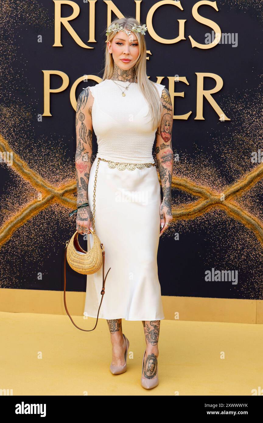 Jessie Desiree Bosch bei der Weltpremiere der 2. Staffel der Amazon ...