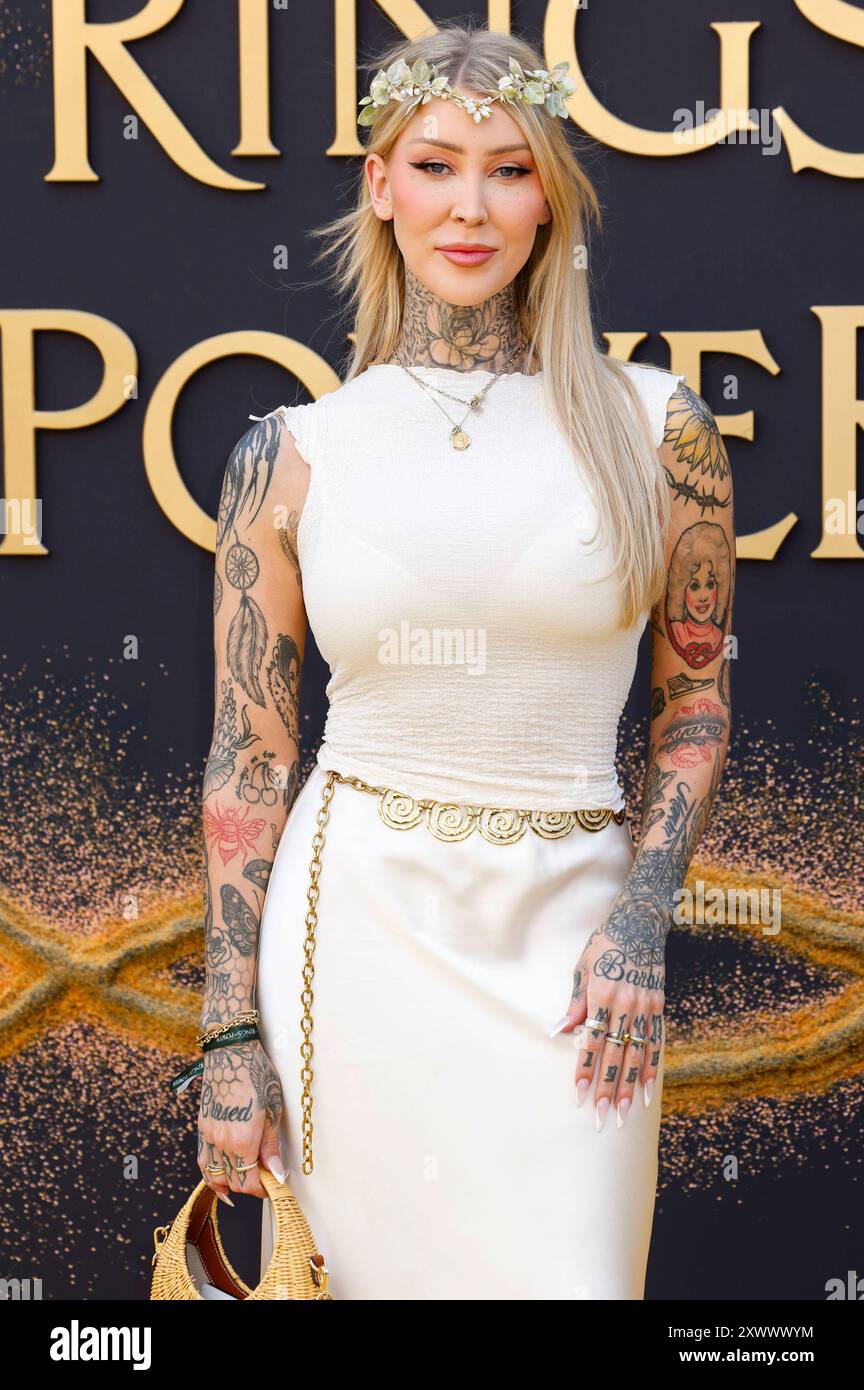 Jessie Desiree Bosch bei der Weltpremiere der 2. Staffel der Amazon ...