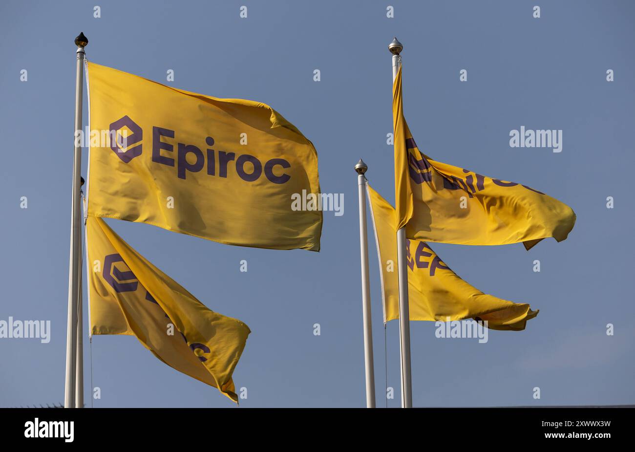 Epiroc company in the city of Fagersta, Sweden Stock Photo - Alamy