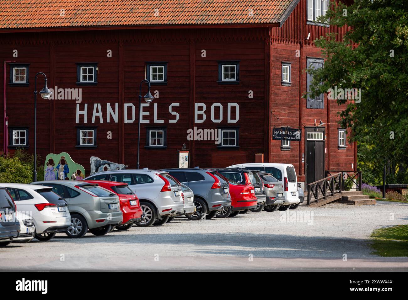 Store in the city of Fagersta, Sweden Stock Photo - Alamy
