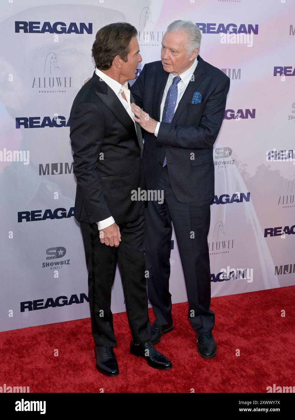 August 20, 2024, Hollywood, California, USA: Dennis Quaid and Jon ...
