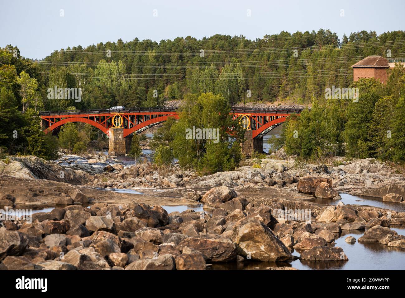 The Dal river, Älvkarleby, Sweden Stock Photo - Alamy