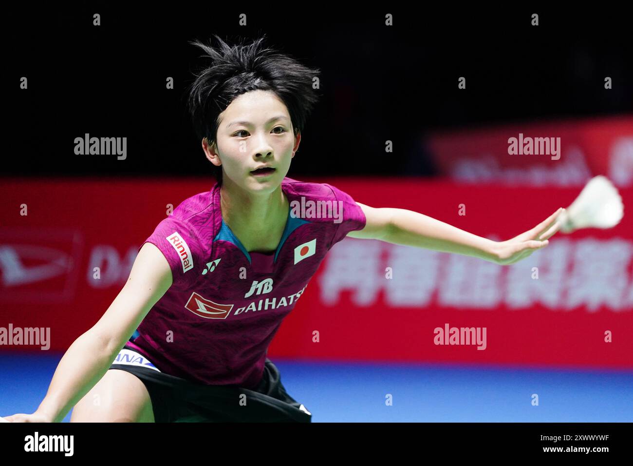 Tomoka Miyazaki (JPN), AUGUST 21, 2024 - Badminton : Daihatsu Japan ...