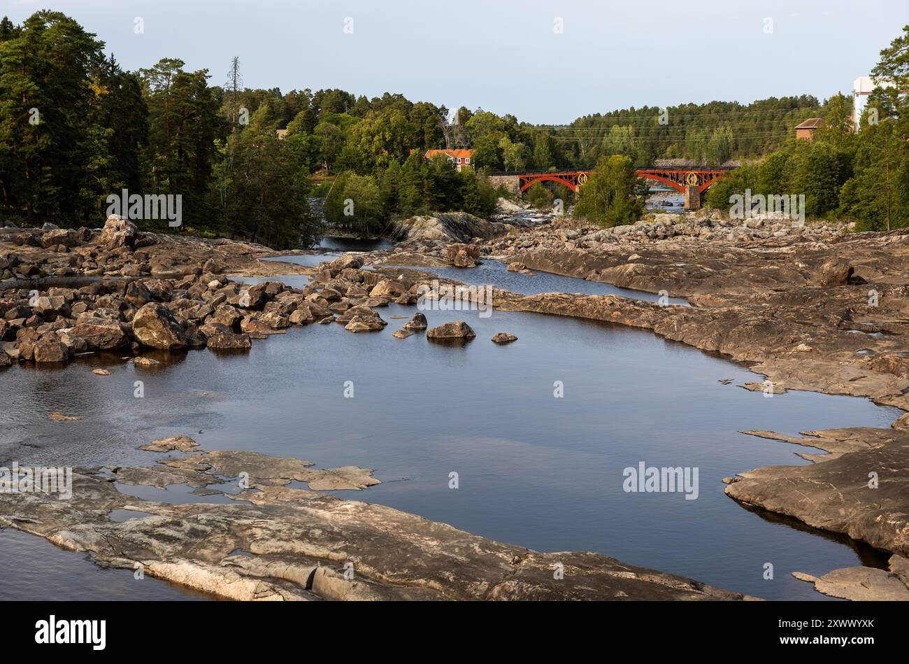 The Dal river, Älvkarleby, Sweden Stock Photo - Alamy