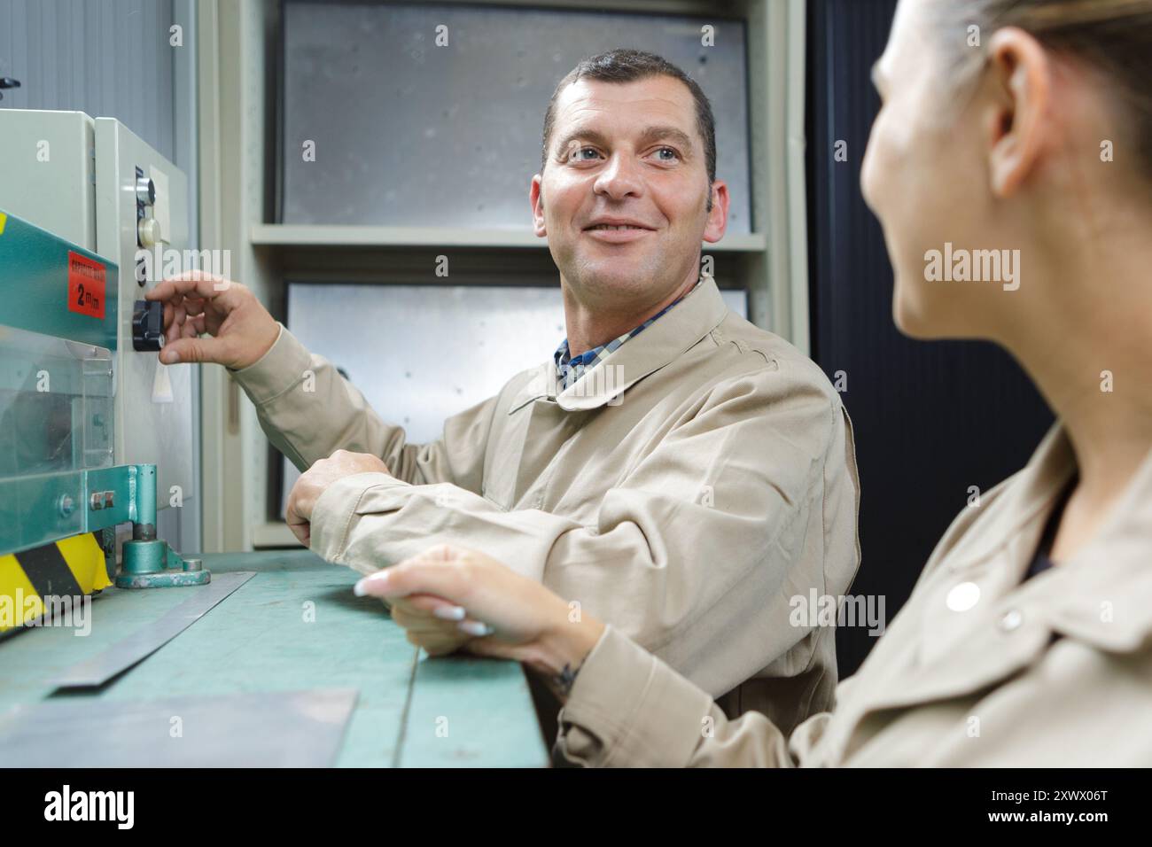 Printer using letterpress hi-res stock photography and images - Alamy